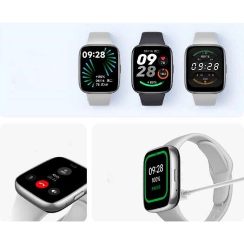 Jual Redmi Watch 3 Active 1.83 Inch Bt Call Tahan Air 5atm 100 Mode ...