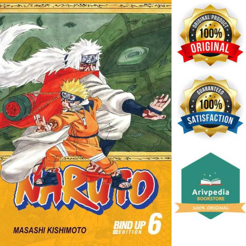 Jual Naruto Bind Up Edition 1 2 3 4 5 6 7 8 9 10 By Masashi Kishimoto - Vol 4 Di Seller Velvet ...