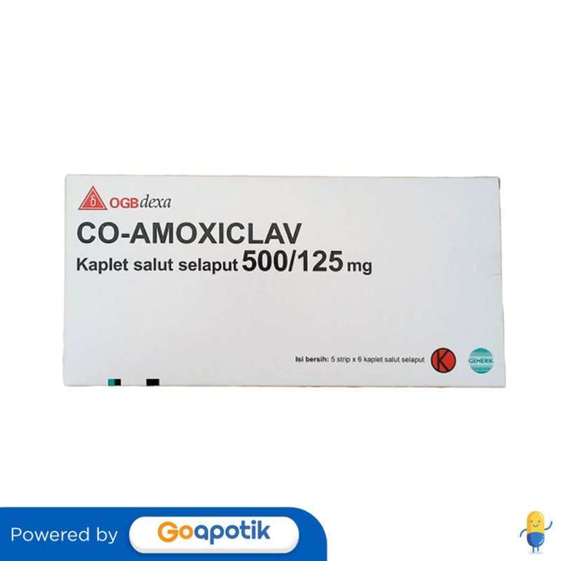 Jual Co-amoxiclav Ogb Dexa Medica Box 30 Kaplet Di Seller Apotek ...