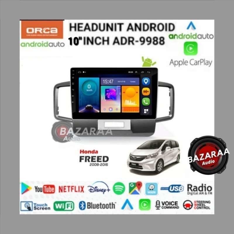 Promo Head Unit Android Orca 10 Inch Honda Freed New Standard Diskon 33 ...