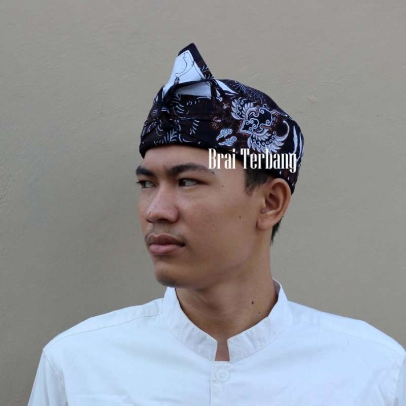 Jual Blangkon Iket Bendo Peci Topi Tradisional Sunda Motif Kujang Di ...