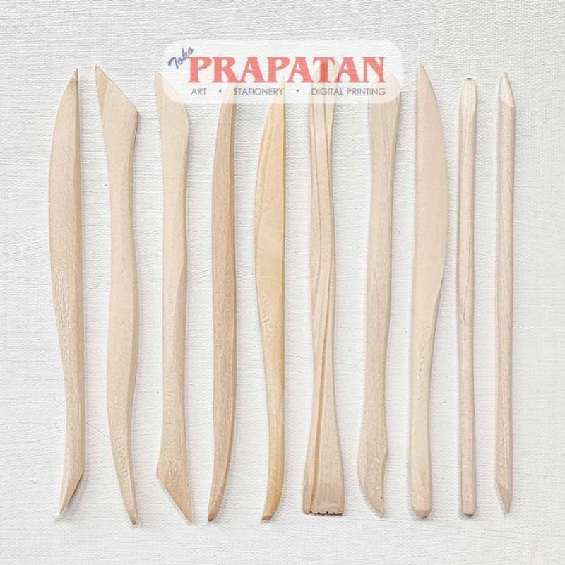 Jual V-tec Clay Knife Kayu Ns036-10b/6 | Clay Tool | Pottery Di Seller ...