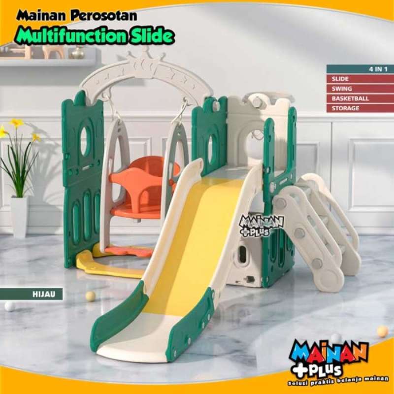 Jual Perosotan Anak Ayunan Bola Basket Playground Playhouse Set ...