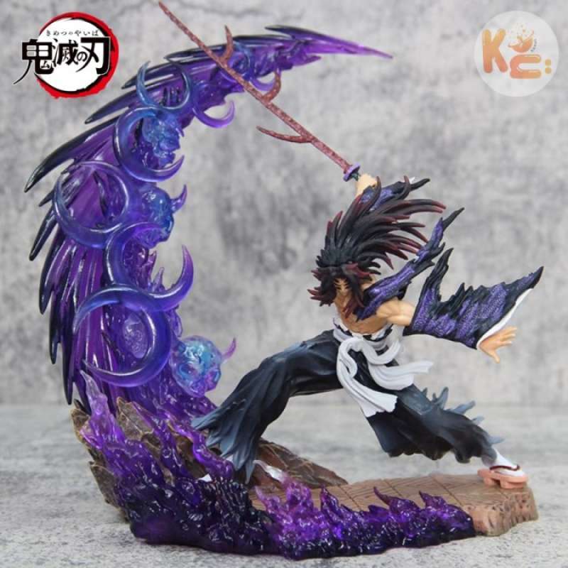 Jual Action Figure Led Kokushibo Tsugikuni Michikatsu Moon Breathing ...