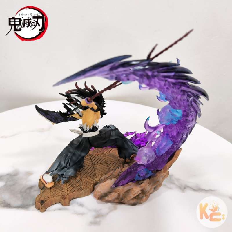 Jual Action Figure Led Kokushibo Tsugikuni Michikatsu Moon Breathing ...