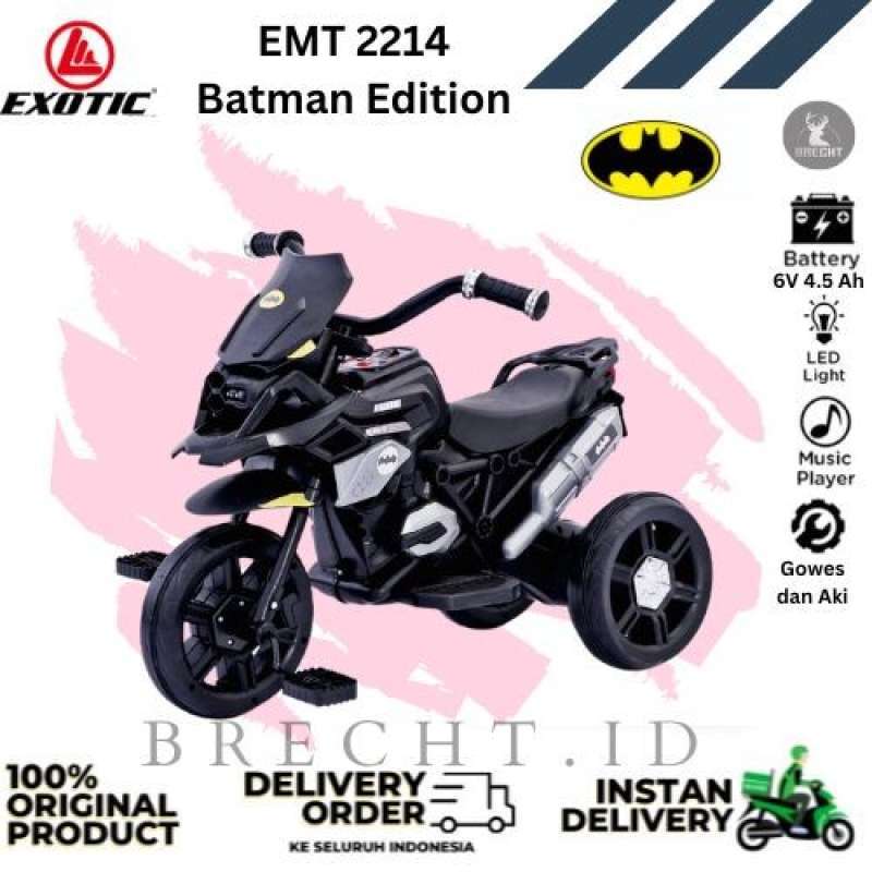 Jual Mainan Anak Motor Aki Dan Gowes Exotic Emt 2214 Triad 2in1 - Et ...