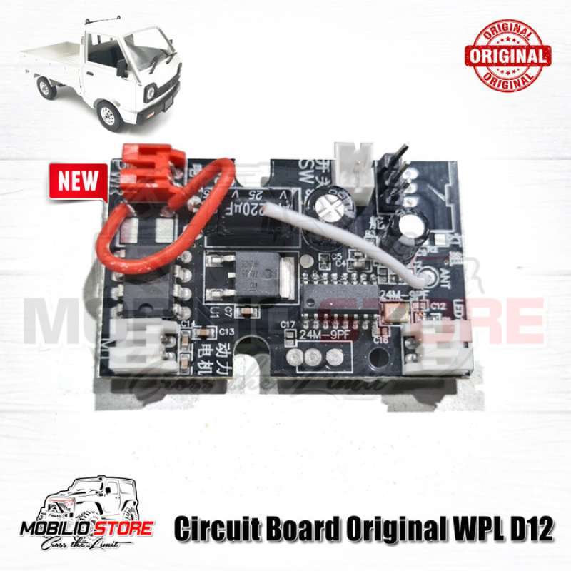 Jual Original Part - Circuit Board Original Rc Wpl D12 Full Propo Di Seller Velvet Store ...