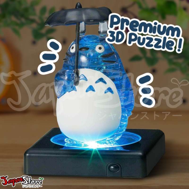 Jual [ghibli Official] Beverly Blue Totoro 3d Crystal Puzzle Di Seller ...