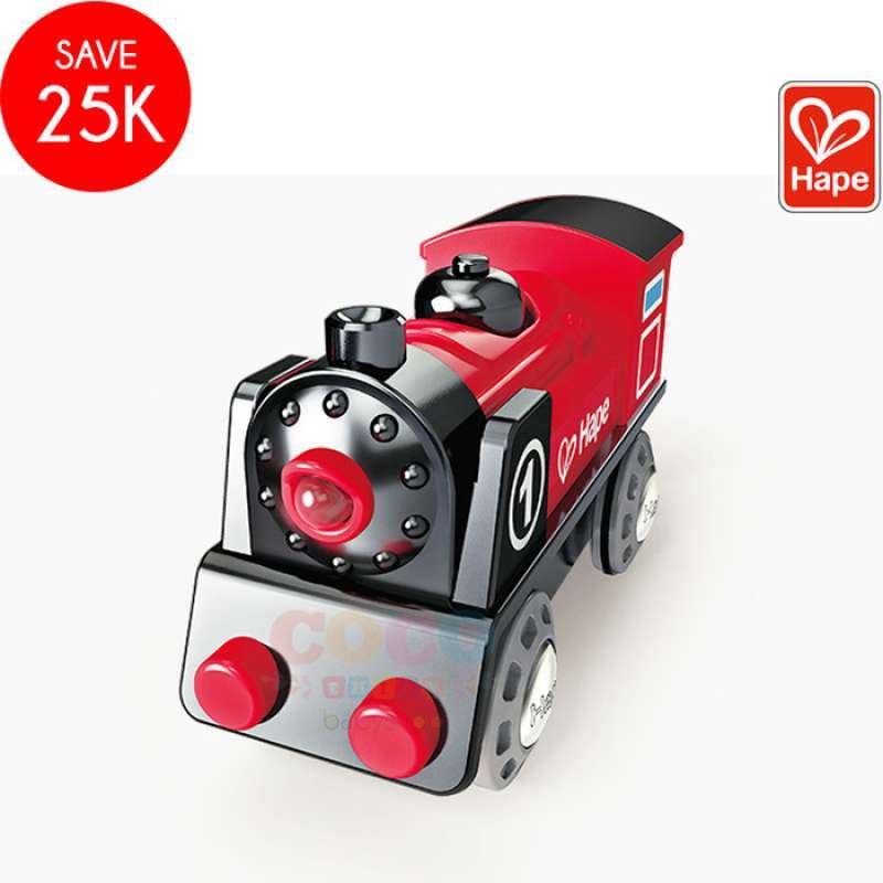 Jual Hape E3703 Battery Powered Engine No. 1 Track Electric Train Di ...