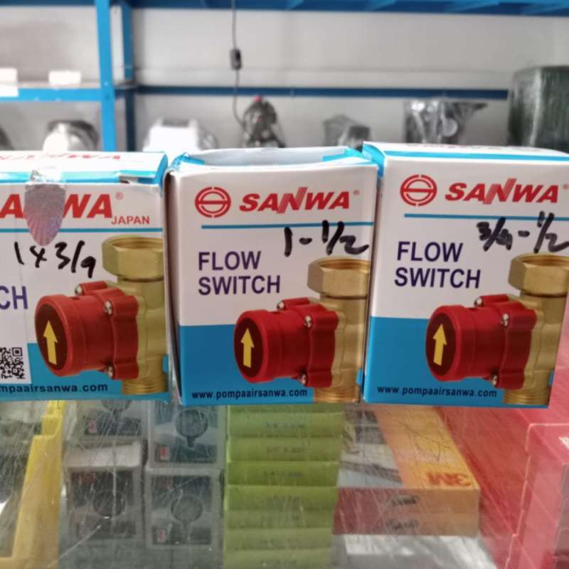 Promo Sanwa Flow Switch 3/4 X 1/2 Inch Otomatis Pompa Booster 3/4 X 1/2 ...