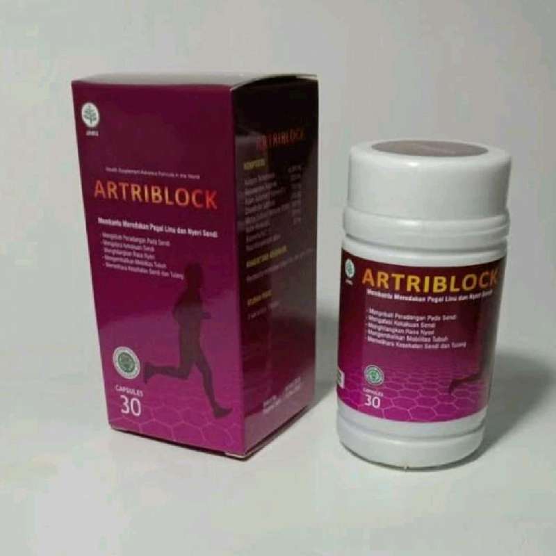 Promo Artriblock Obat Herbal Alami Menghilangkan Nyeri Sendi Otot ...