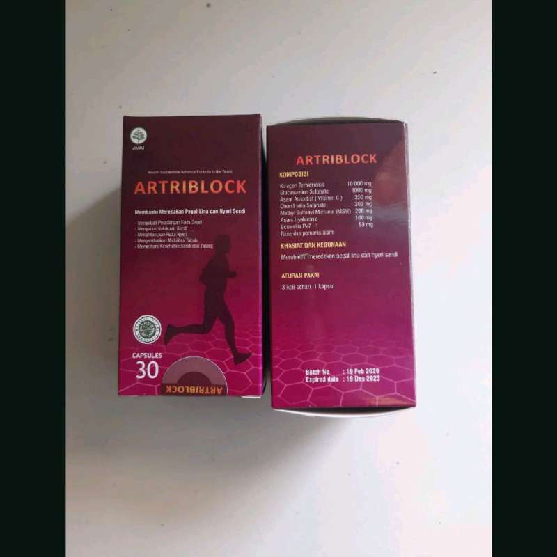 Promo Artriblock Obat Herbal Alami Menghilangkan Nyeri Sendi Otot ...
