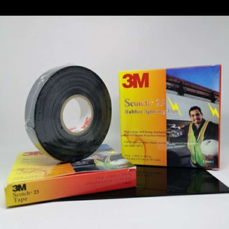 Promo Isolasi 3m Rubber Scotch 23 Isolasi Listrik Diskon 23% Di Seller ...