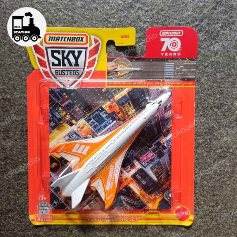 Jual Matchbox Sky Busters - Mbx Hypersonic Jet Di Seller Velvet Store ...