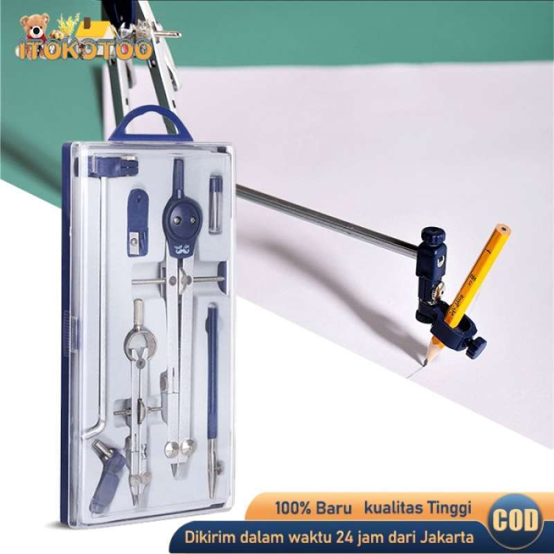 Jual Jangka Ziegel Set Bahan Logam Geometry Precision Tool Di Seller ...