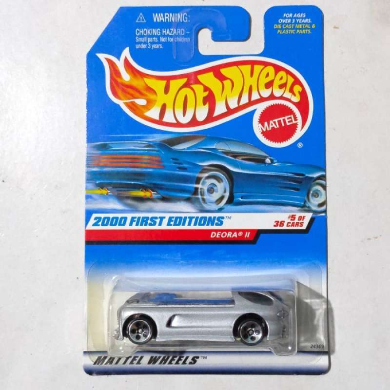Jual Hotwheels Hot Wheels Deora Ii Silver 2000 First Editions Blue Card ...
