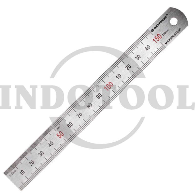 Jual Penggaris Lurus S.steel 40 / Metric Steel Ruler 40 (1000mm ...