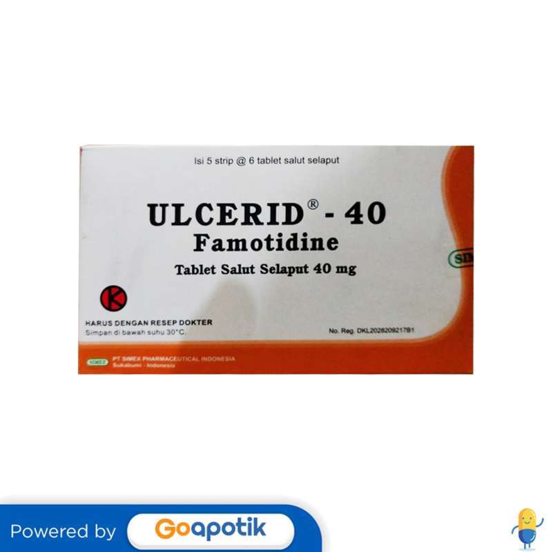 Jual Ulcerid 40 Mg Box 30 Kaplet Di Seller Apotek Hanira Official Store ...