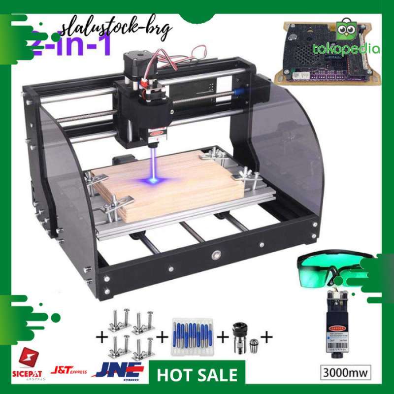 Jual Mesin Laser Grafir Mini Engraver Printer Ukir Kayu Mdf Batu 3000 ...