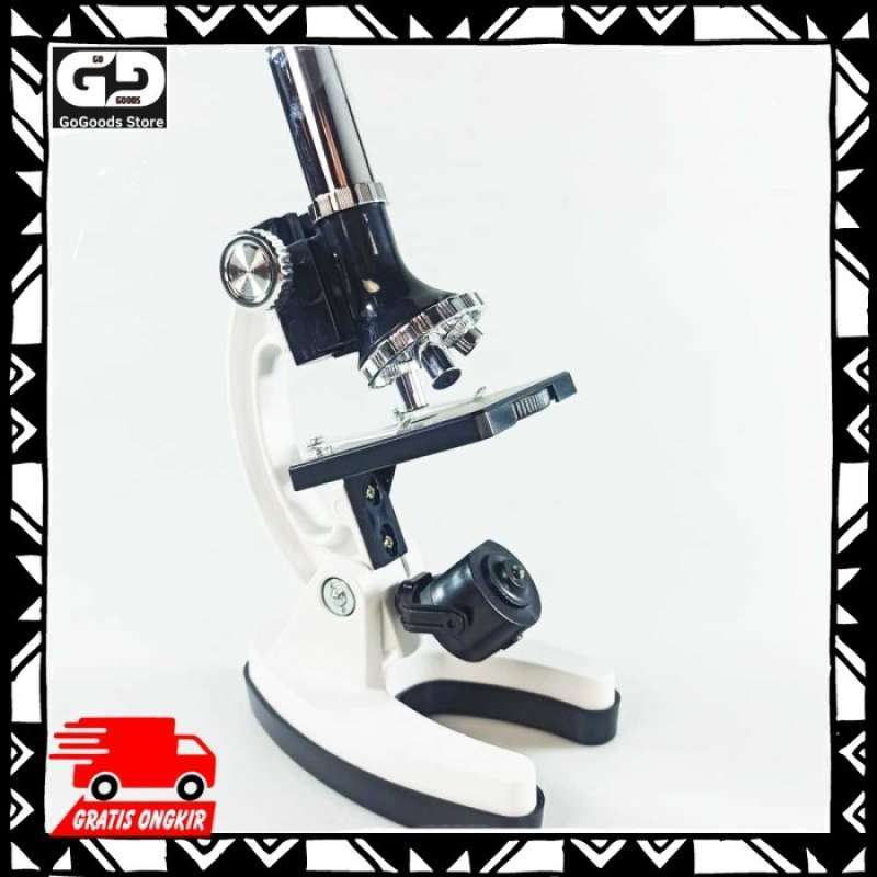 Jual Mikroskop Cahaya Monokuler Led Biological Microscope Pembesar ...