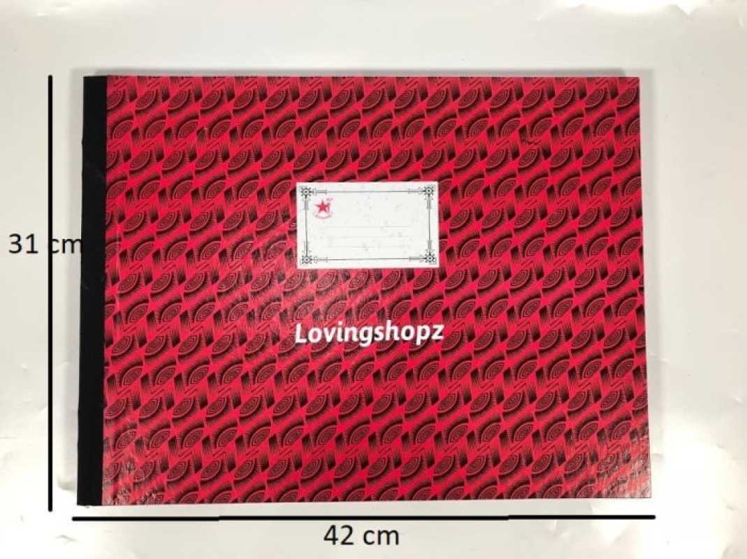 Jual Buku Double Folio 100 Lembar, Buku Besar Akuntansi 100 Lembar Di Seller Velvet Store ...