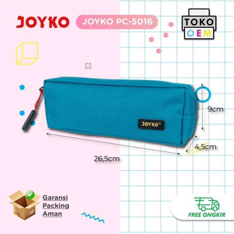 Jual Joyko Pc-5016 Tempat Alat Tulis Pencil Case Kotak Pensil Minimalis ...
