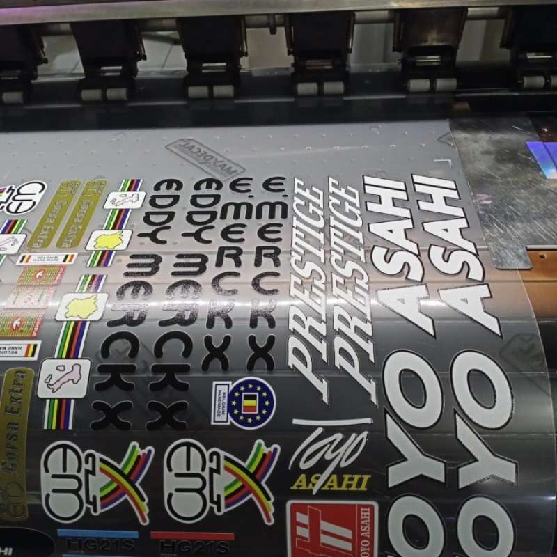 Jual Cetak Stiker Transparan Super Clear Maxdecal Tinta Uv Dan Tinta ...