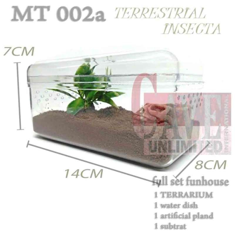 Promo Turtle Tank Tempat Kandang Ember Bak Vivarium Aquarium Kura ...