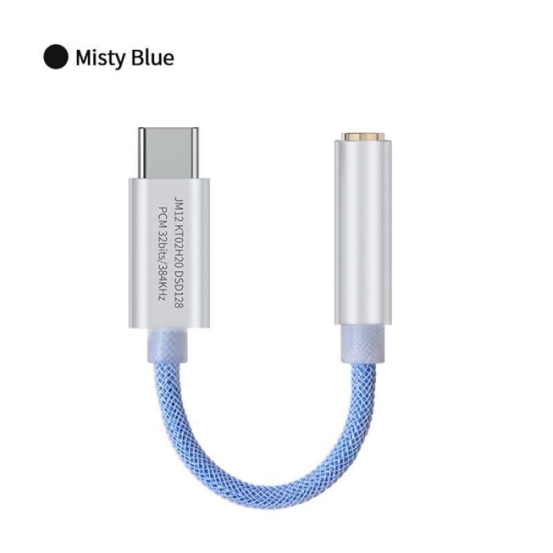 Jual Jcally Jm12 Dac Kto2h20 Chip Dac Type C To 3.5mm Adapter Silver ...