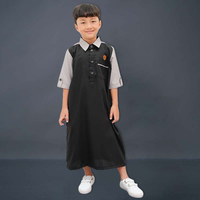 Jual Kawan Muslim - Jubah Anak Laki Laki Gamis Anak Cowok Mix Warna Abu ...