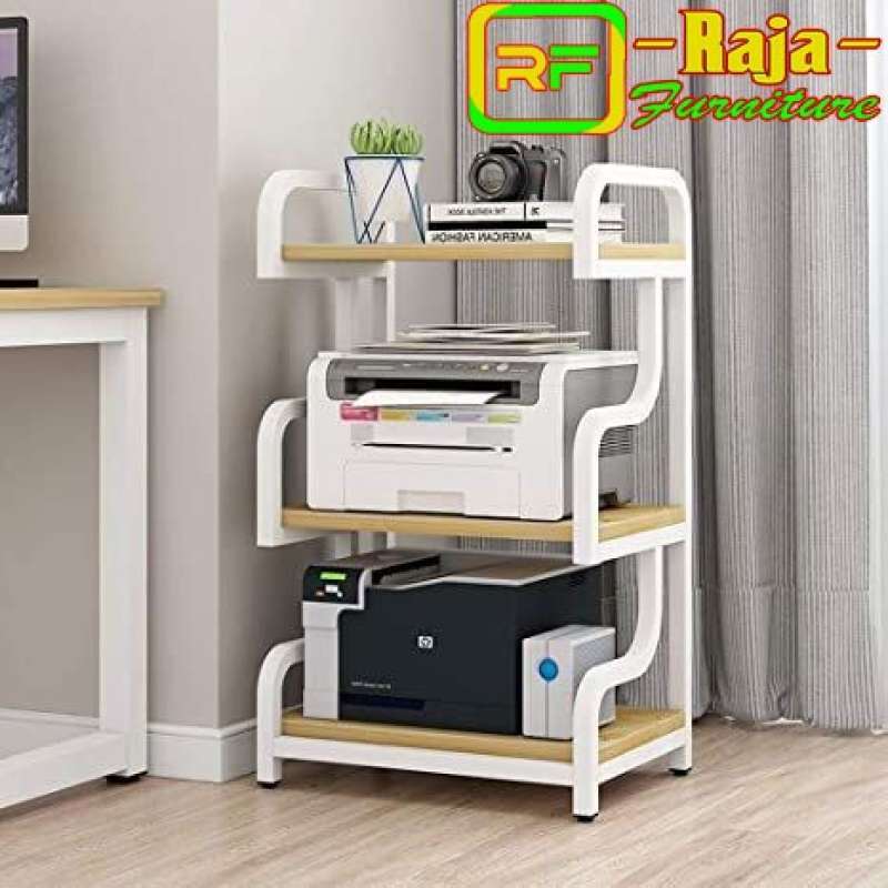 Jual Meja Printer - Scanner Dudukan Printer Minimalis Kayu Jati Besi ...
