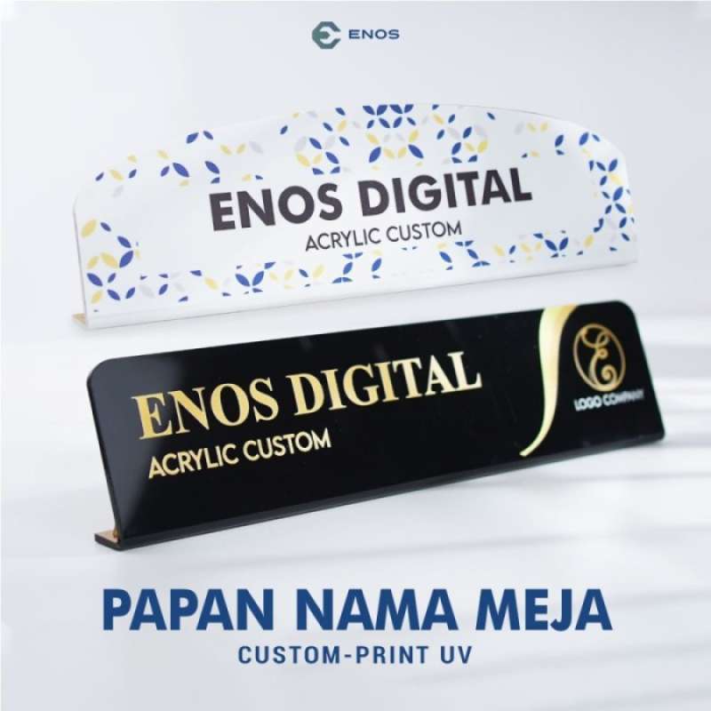 Jual Papan Nama Meja Custom Acrylic | Papan Nama Meja Akrilik | Papan ...