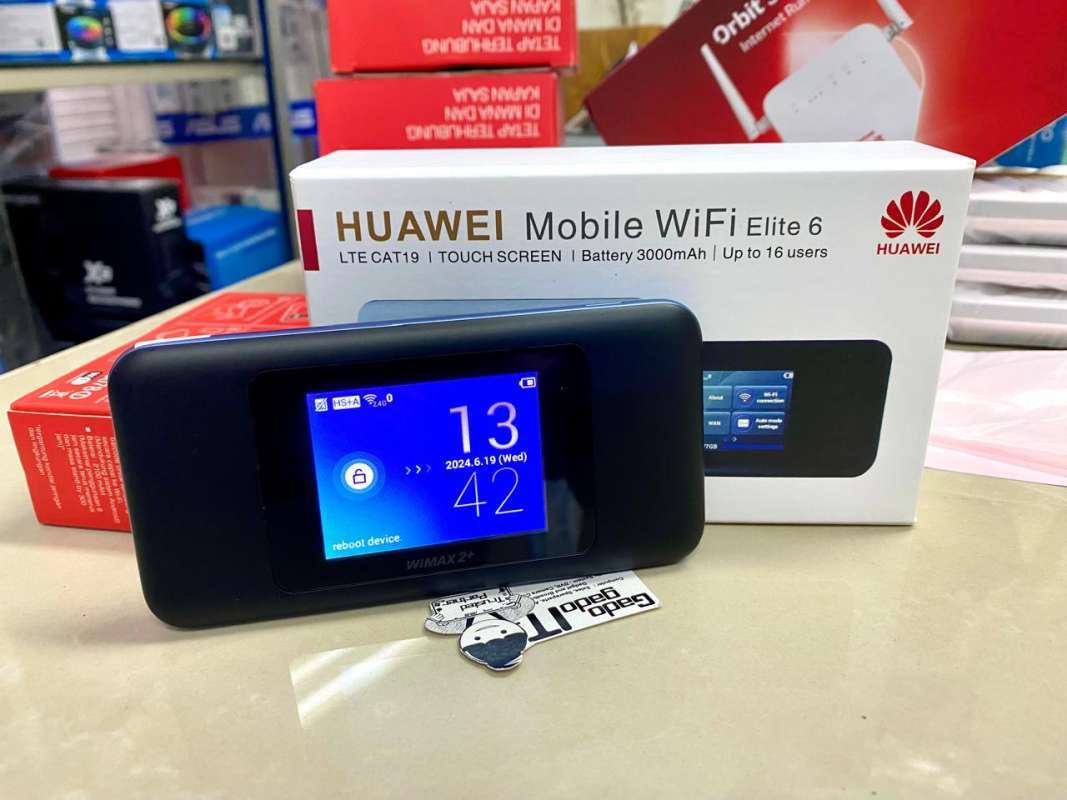 Jual Modem Mifi Huawei Elite 6 Wimax 2+ Router Wifi 4g Lte Mobile Wifi ...