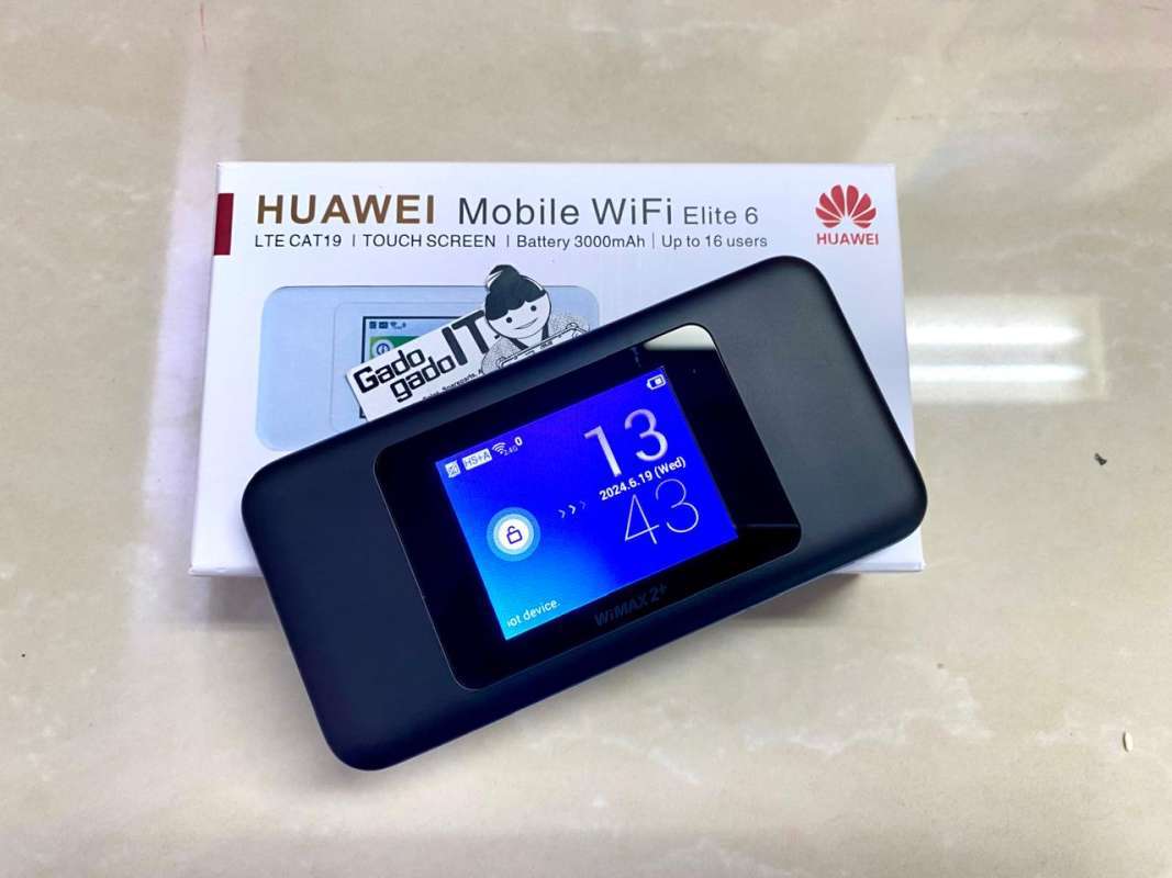 Jual Modem Mifi Huawei Elite 6 Wimax 2+ Router Wifi 4g Lte Mobile Wifi ...