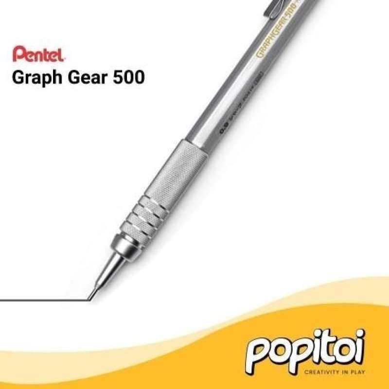 Jual Asli Ready Pentel Grap Gear 500 Mecanical Drafting Pencil Grapgear ...