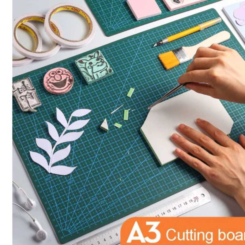 Jual Alas Potong Memotong Kertas Kain A3 Papan Kerajinan Pisau Cutter ...