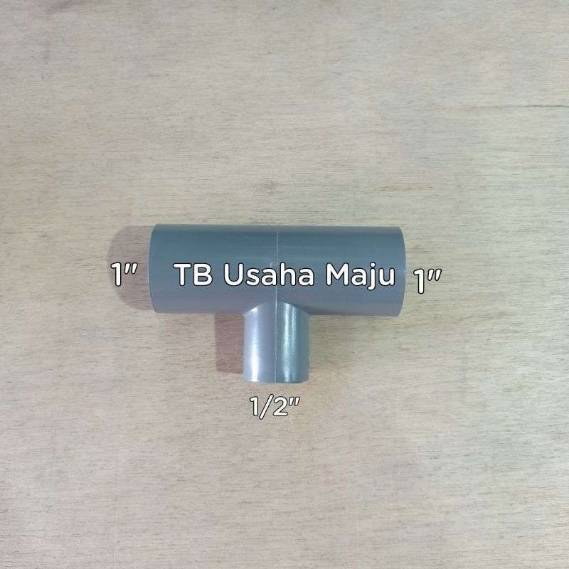 Jual Fitting Pipa Pvc R.tee 1 X 1/2 & 1 X 3/4 Reducer Tee Di Seller Tb ...
