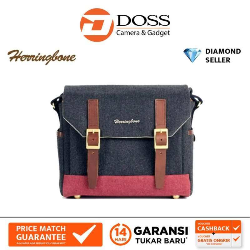 Jual Tas Kamera Herringbone Postman Medium /camera Bag Mirrorless Dslr - Brown Di Seller Have-id ...