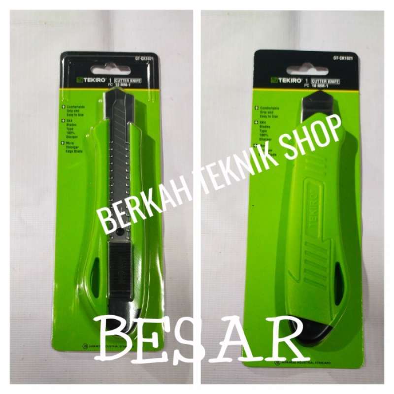 Jual Cutter Besar Tekiro Kater Cuter Knife Di Seller Tombstone ...