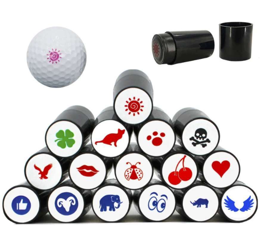 Jual Mini Self-inking Stamp Identified Golf Ball Stamp Di Seller ...