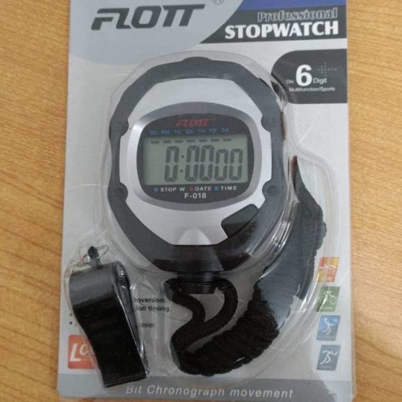 Jual Stopwatch - Stop Watch Flott Free Pluit Tali ( Angka Besar Digital ...