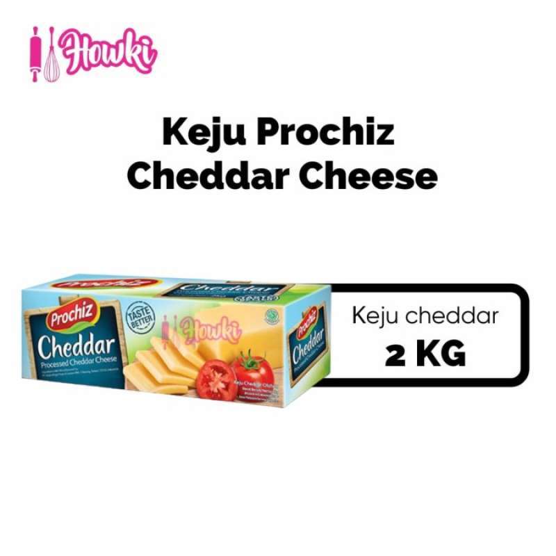 Promo Prochiz Cheddar / Keju Olahan Cheddar 2 Kg Diskon 23% Di Seller ...