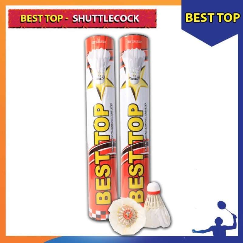 Jual Shuttlecock Cock Badminton Anak Best Top - Original Di Seller ...