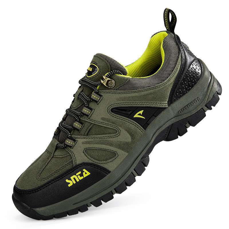 Promo Wolf Sepatu Gunung Hiking Snta New 442 Green Trekking/outdoor ...