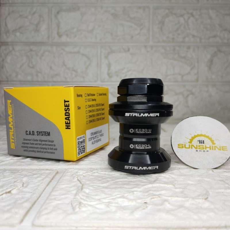 Jual Headset Standard Bearing Strummer Ec30 Kom Fork Drat Tiang Stem 22 ...