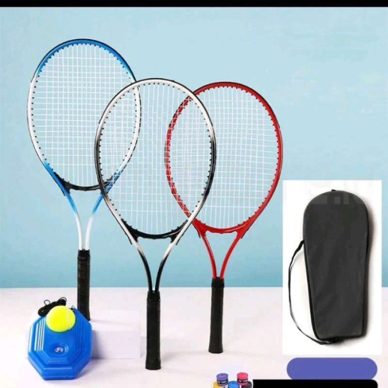 Jual Alat Latihan Main Tenis Single Tennis Solo Trainer Lengkap Raket ...