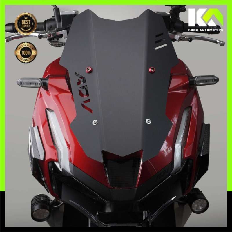 Jual Windshield Adv 150 160 Model Tinggi Visor Tameng Depan Honda Adv ...