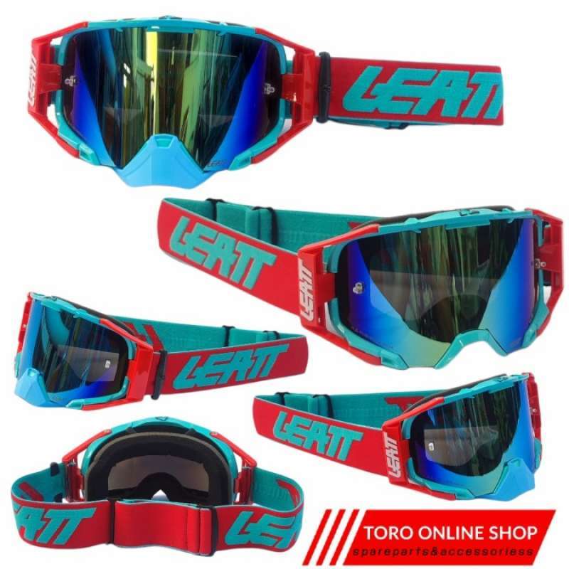 Jual Goggle Leatt Kacamata Helm Cross Lensa Anti Fog Pnp Helm Jpx Orca ...