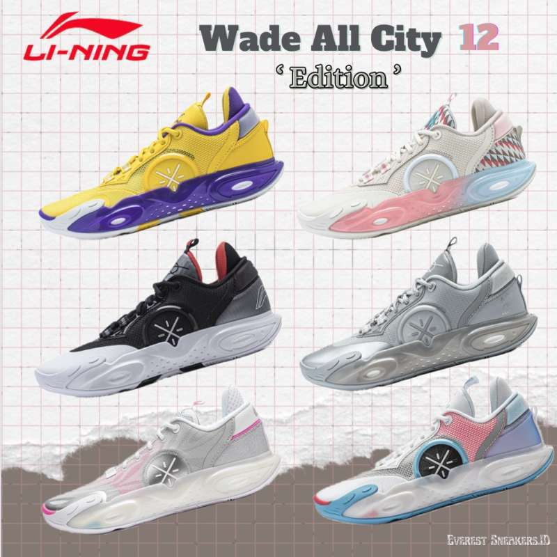 Promo Sepatu Basket Li-ning Way Of Wade All City 12 - 41.5 City Of ...