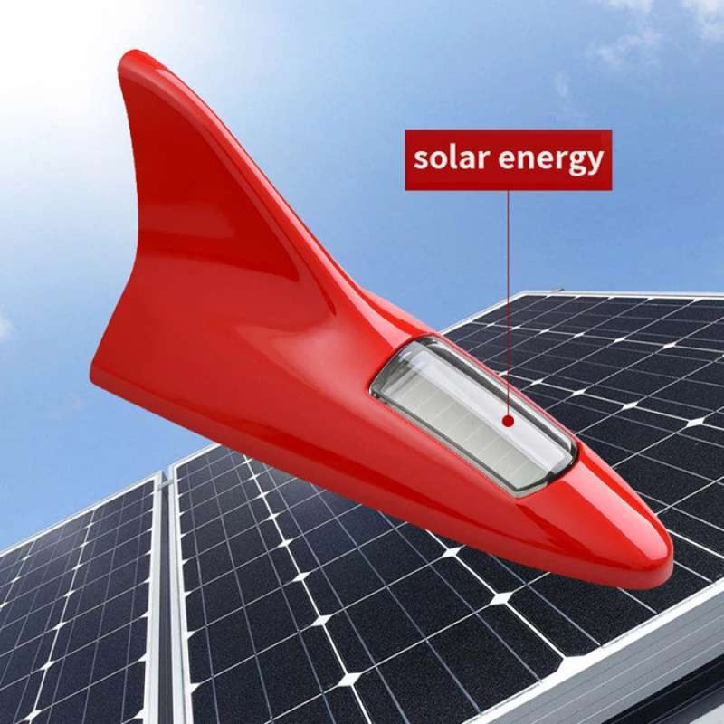 Jual Vigoacme Lampu Mobil Sirip Hiu Shark Fin Warning Light Car Solar 8 ...